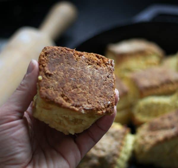 Brown Butter Cast Iron Biscuits [done in 20 minutes start to finish]