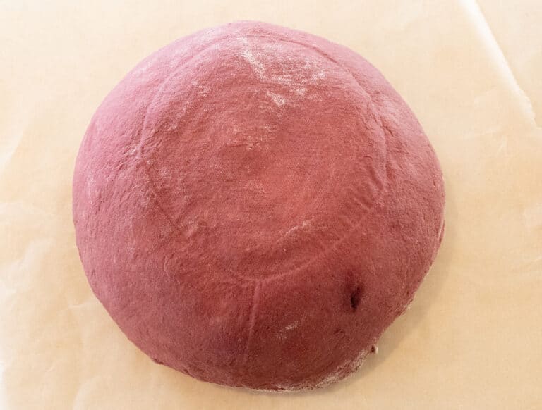 Perfect Pink Sourdough Bread made with Beetroot Powder - Hopewell Heights