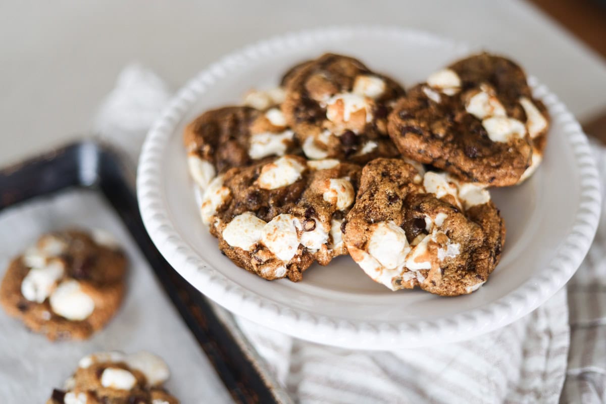 Sourdough S'mores Cookies with Marshmallows & Brown Butter - Hopewell ...