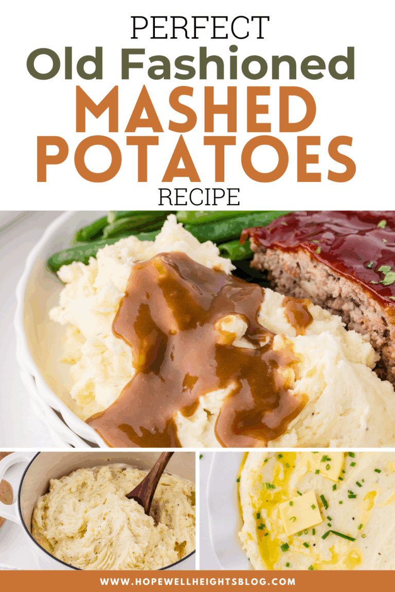 Perfect Old Fashioned Mashed Potatoes - Recipe - Hopewell Heights